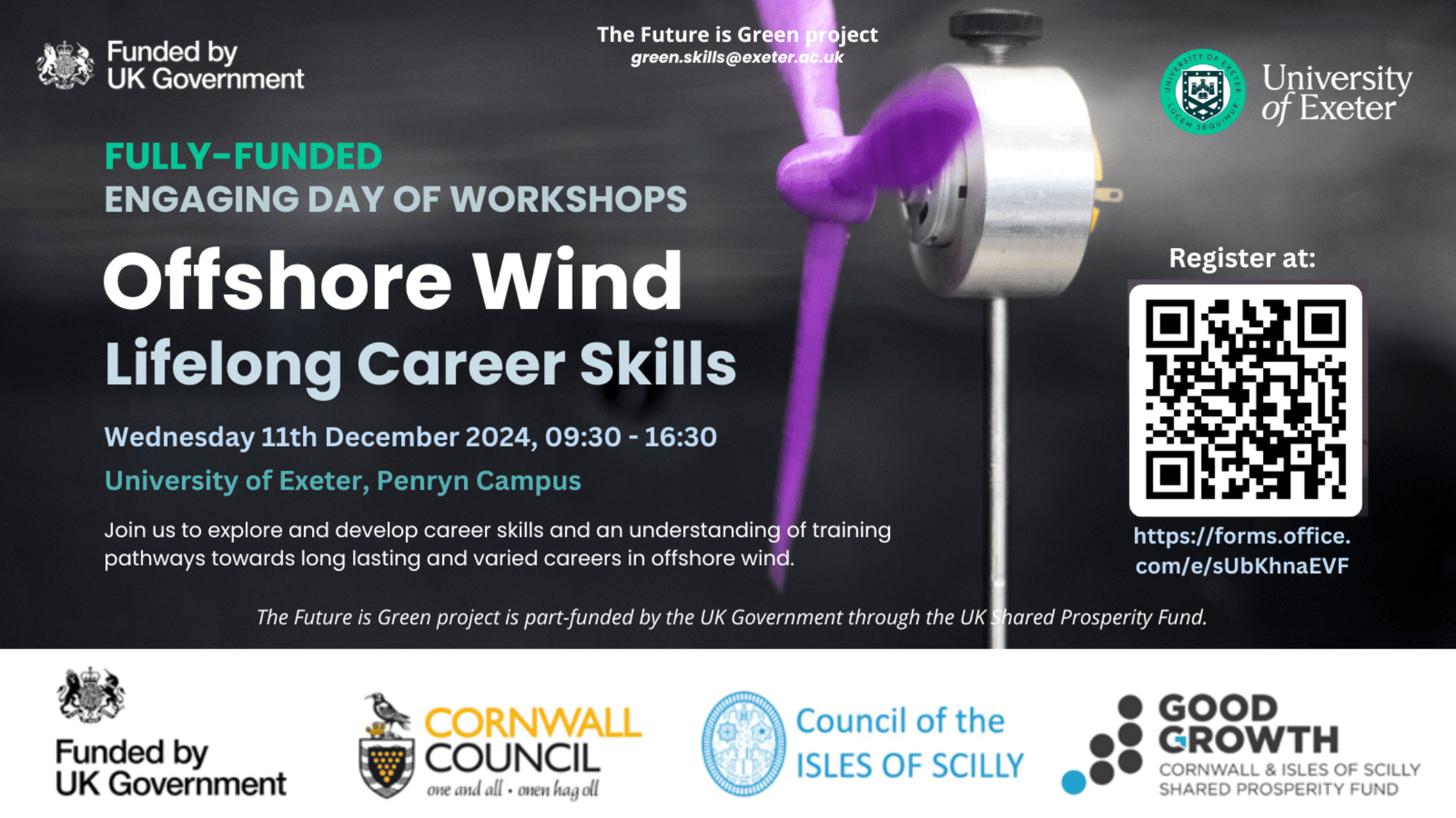 Explore Offshore Wind Career Skills with The Future is Green Project - Tech Cornwall