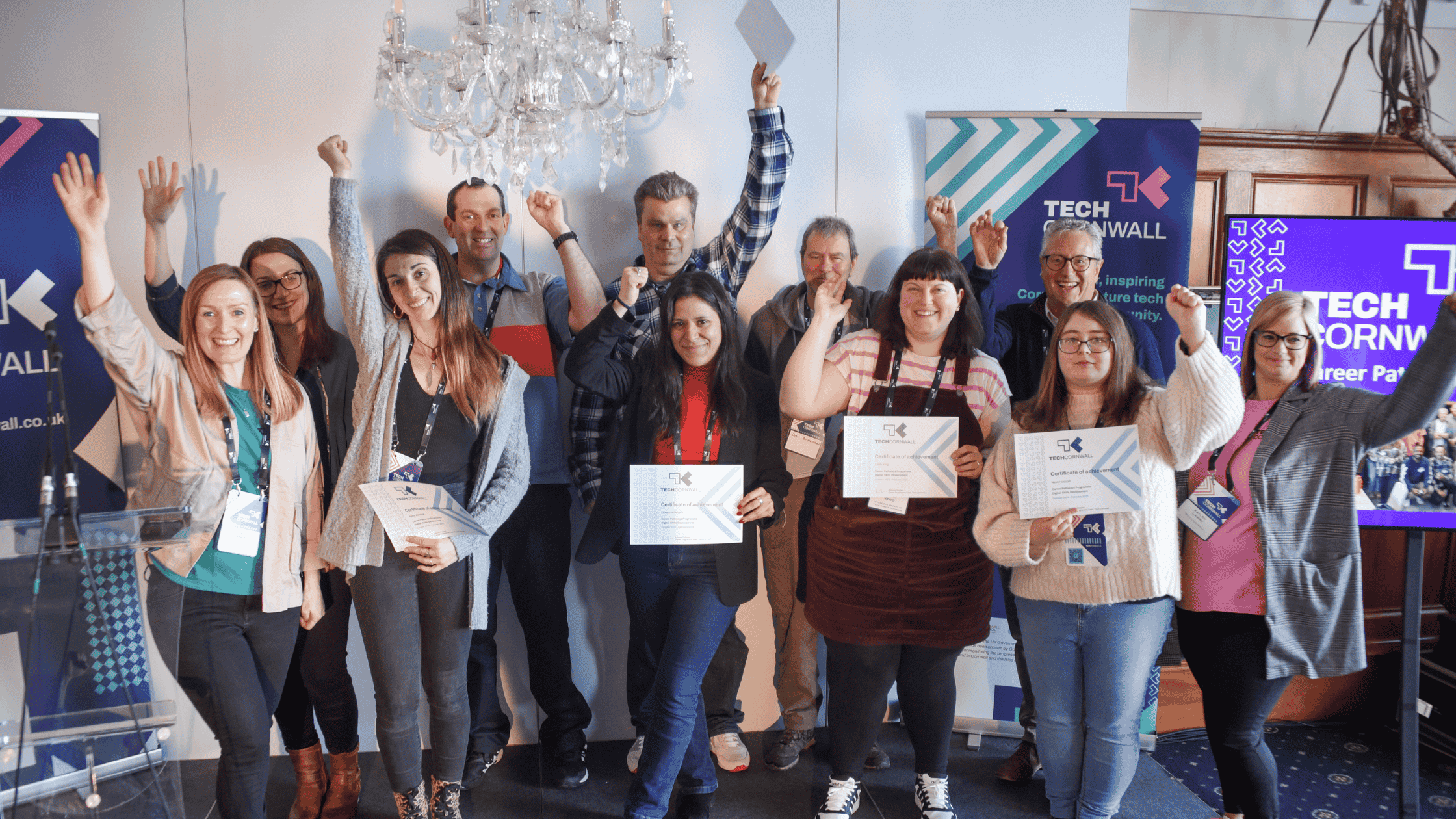 Celebrating the Success of the First Career Pathways Programme - Tech Cornwall