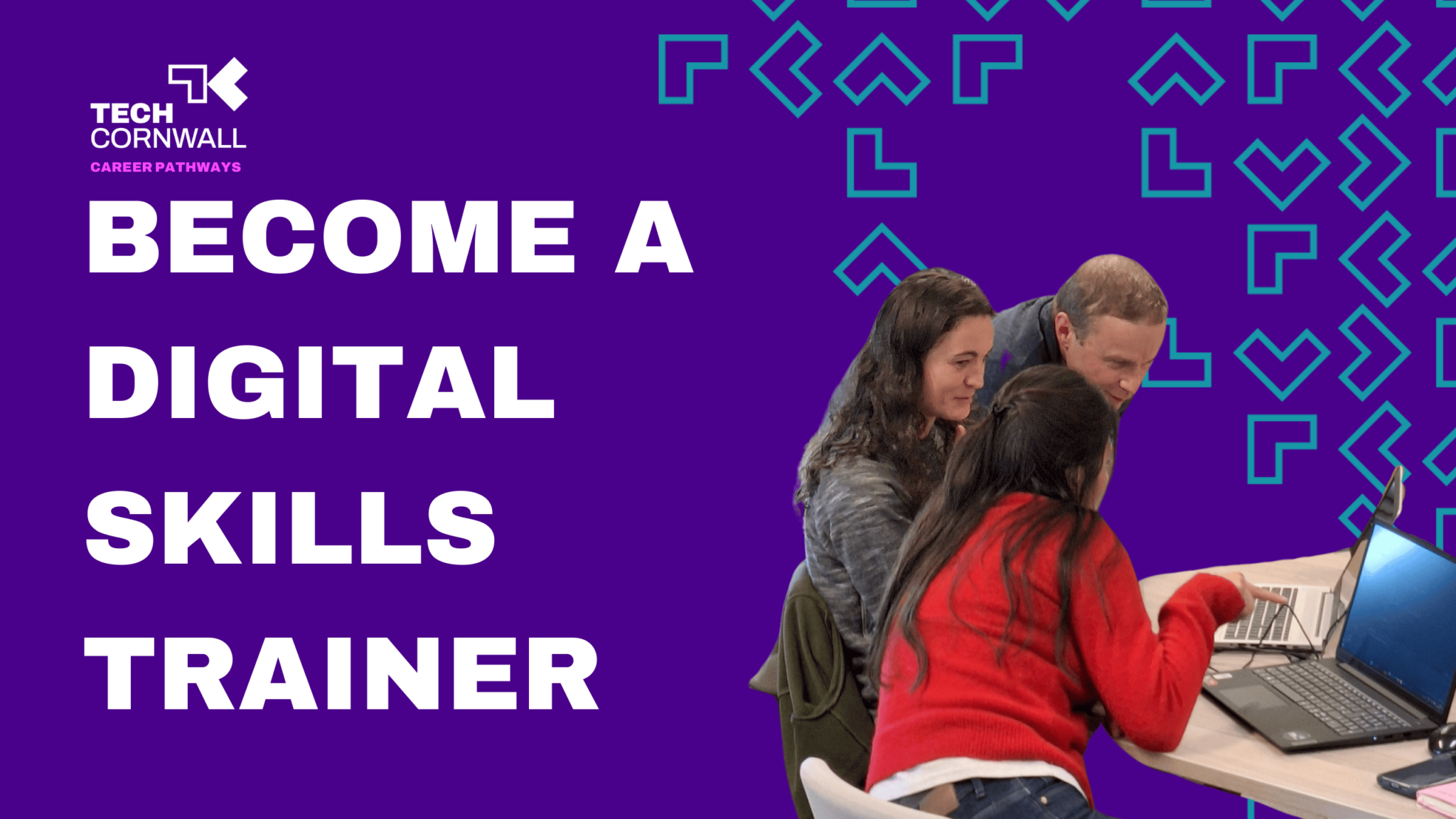 Become a Digital Skills Trainer with Tech Cornwall Career Pathways - Tech Cornwall
