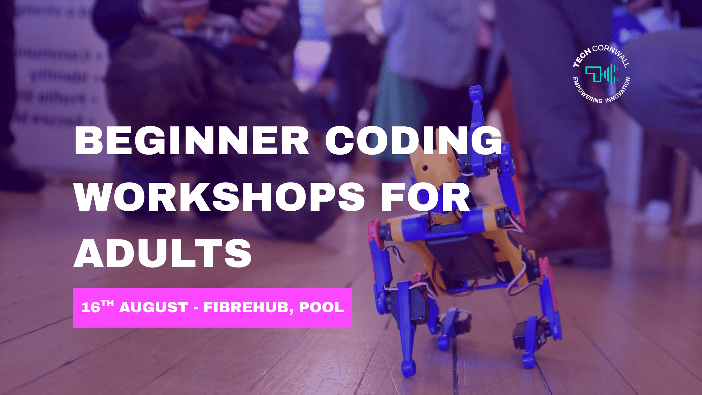 Try coding for the first time - for free! - Tech Cornwall